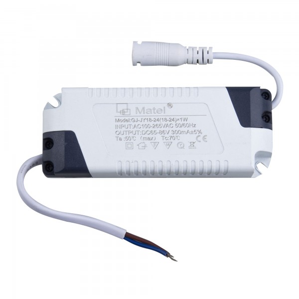 Driver downlight led 24w. - mitrastienda.com